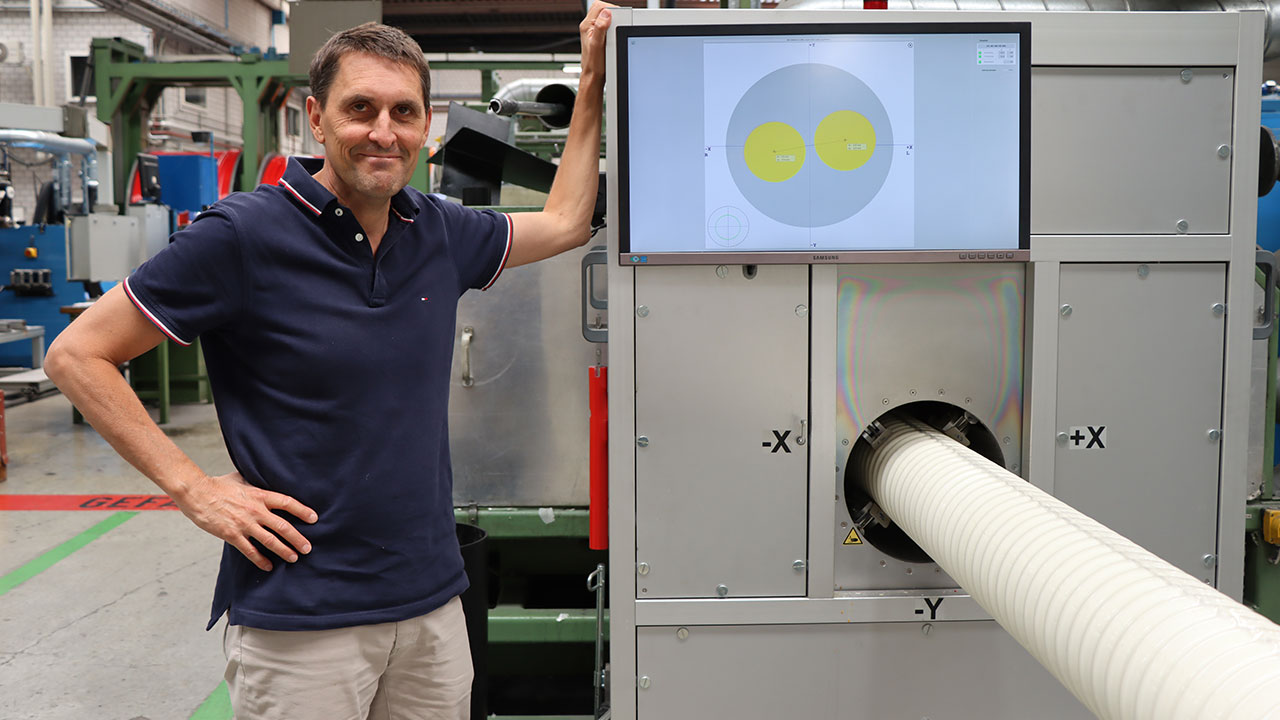 Weltweit einzigartige Prüflösung in der Produktion der BRUGG Pipes - We Are Pioneers in ...